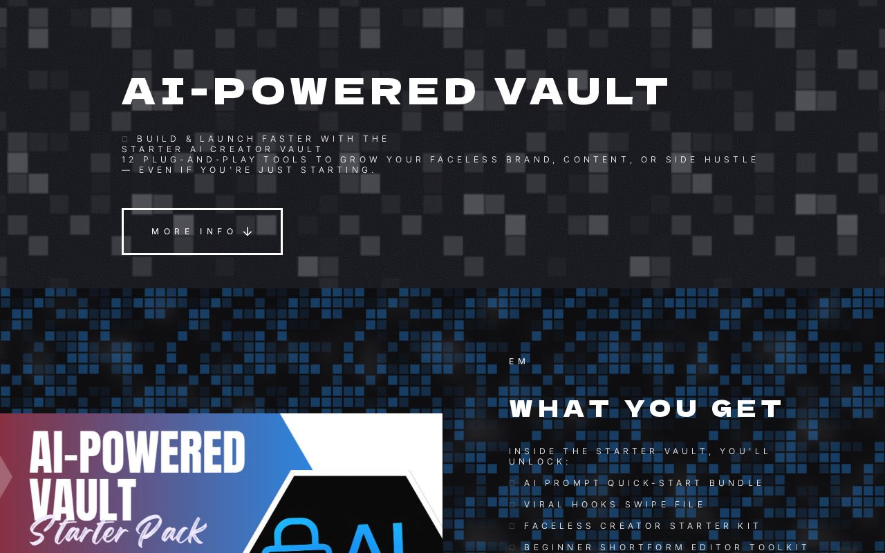 AI-Powered Content Vault